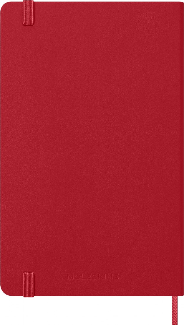 Moleskine 2026 weekly diary large 13x21 red hard cover