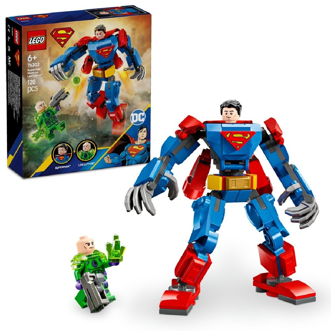 Superman Mech Vs. Lex Luthor 76302 Lego DC