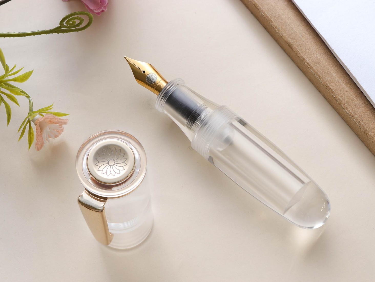 Wancher PoChaCo Crystal Clear Fountain Pen