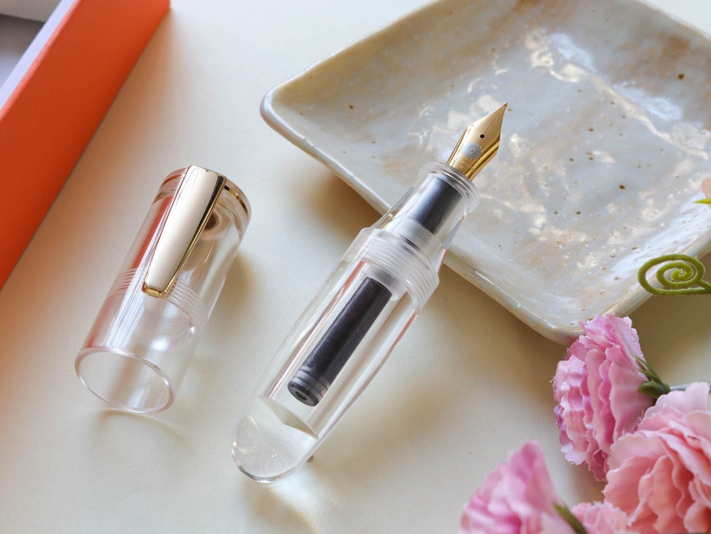 Wancher PoChaCo Crystal Clear Fountain Pen
